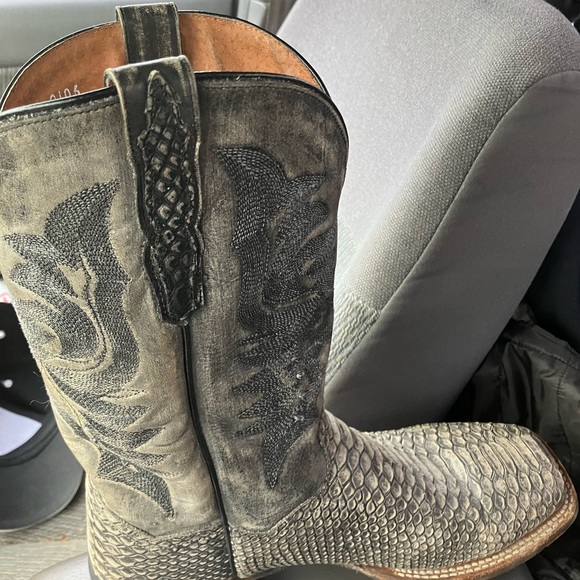 Dan Post | Shoes | Dan Post Snake Skin Boots Size 2 Only Worn A Few Times | Poshmark